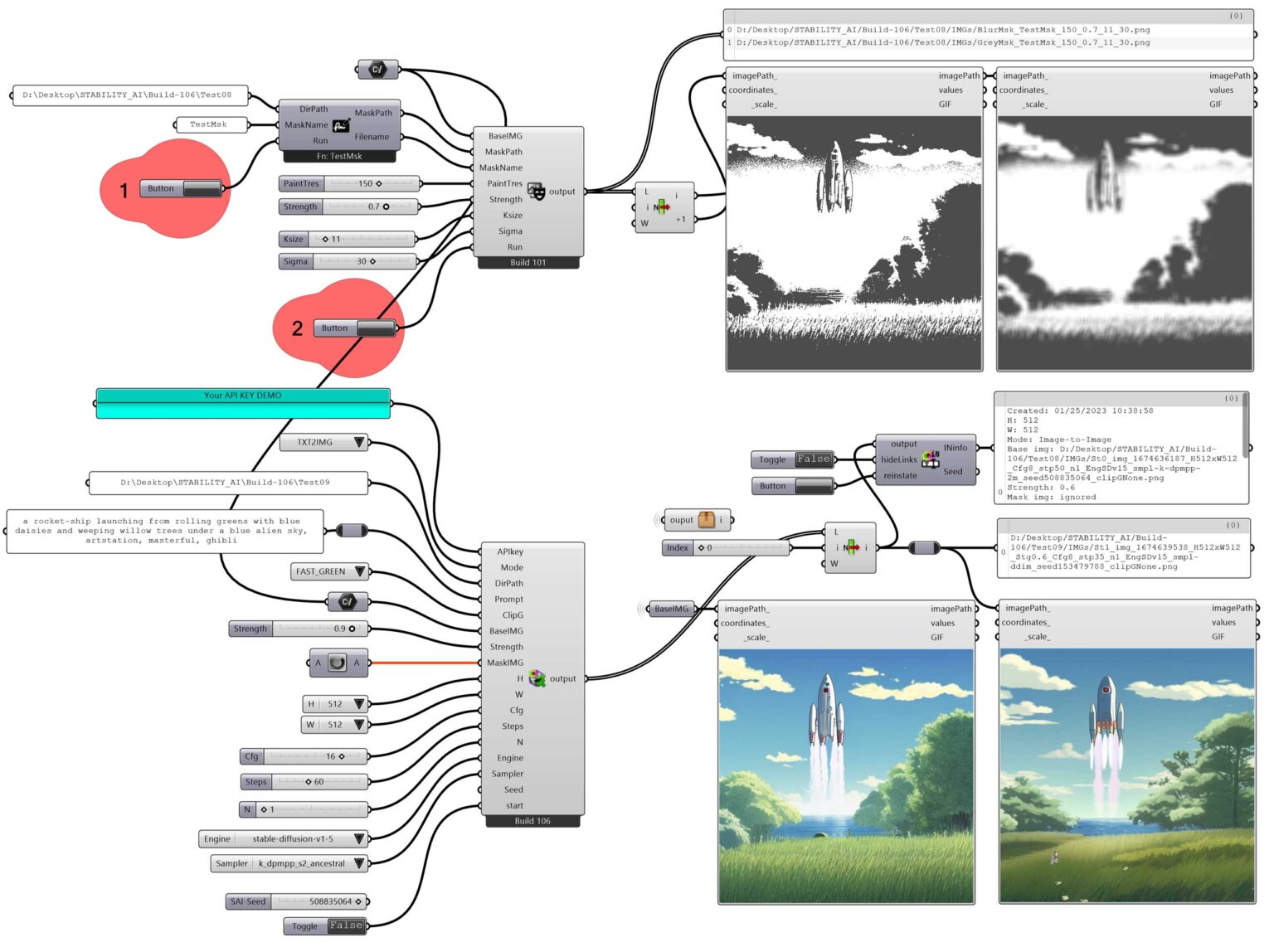 StabilityAI (Stable Diffusion) inside Grasshopper with Python ...